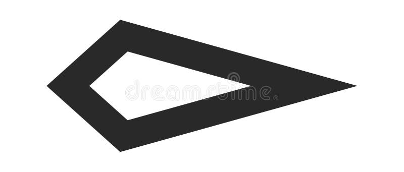 Cursor Geometric Frame Mouse Pointer Stock Illustration - Illustration ...