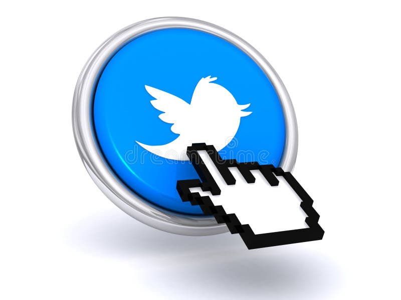 Twitter Badge editorial photography. Illustration of tweet - 13981152