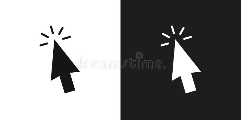Cursor Icon Logo Set Vector Stock Illustration - Illustration of ...