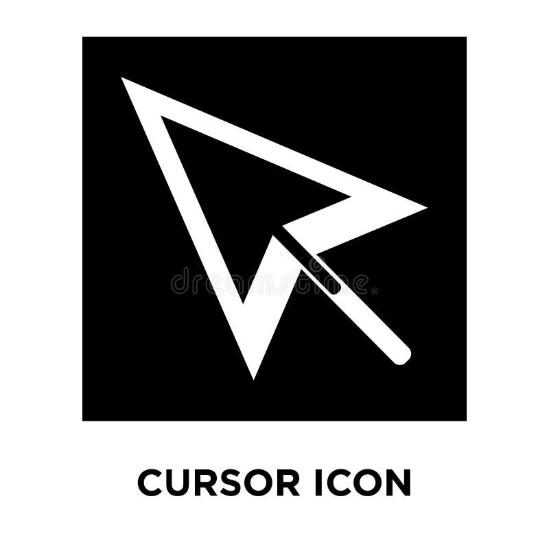 Web Cursor Icon Vector Isolated on White Background, Logo Concept of ...