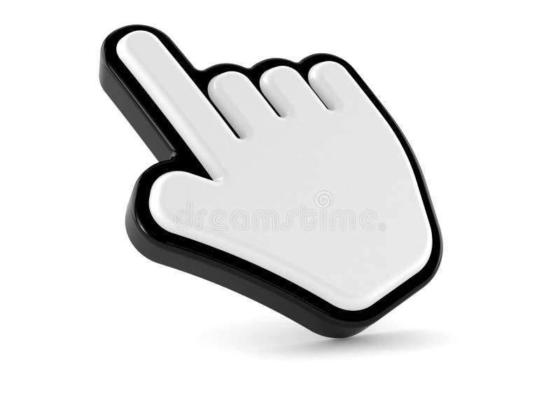 Cursor icon with door keys stock illustration. Illustration of icon ...