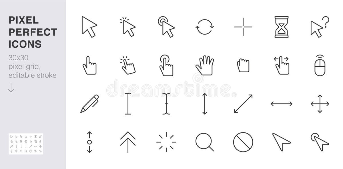 Mouse Click Stock Illustrations – 57,890 Mouse Click Stock ...