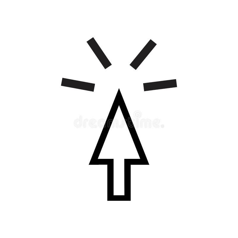 Cursor logo stock vector. Illustration of line, mouse - 196373488