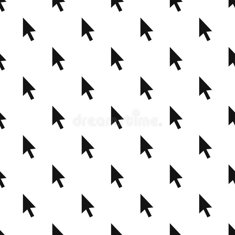 Cursor Normal Element Icon Orange Stock Illustration - Illustration of ...