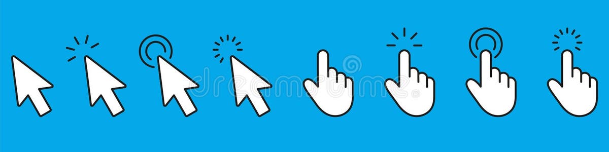 Cursor Pointer Collection Stock Illustrations – 37,651 Cursor Pointer Collection Stock ...