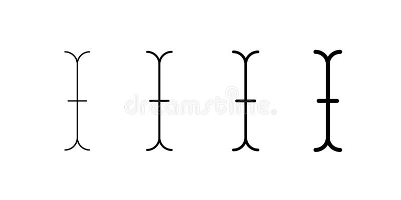 Cursor Pointer Icon for Editing and UI Navigation. Stock Vector ...