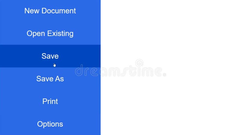 Cursor Slides Over and Clicks Pivot Table To Organize Spreadsheet. Mouse Pointer on Device ...