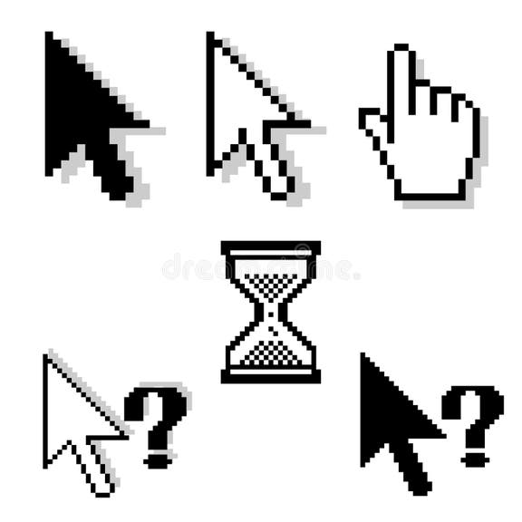 Different Cursors Stock Illustrations – 323 Different Cursors Stock ...