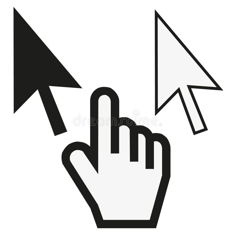 Set Of Cursors , Internet Icon Stock Vector - Illustration of help ...
