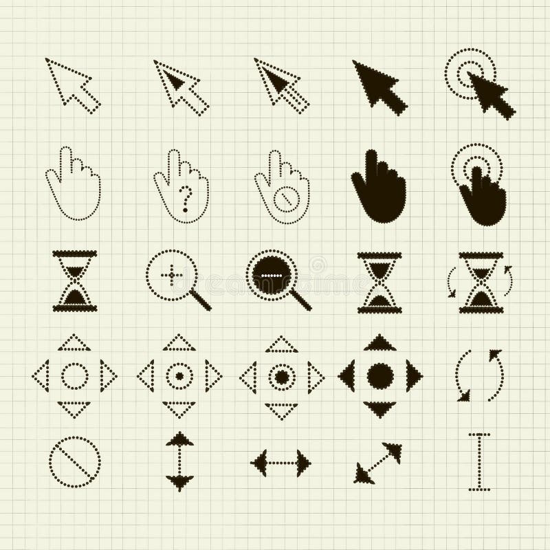 Doodle Cursors Stock Illustrations – 115 Doodle Cursors Stock ...