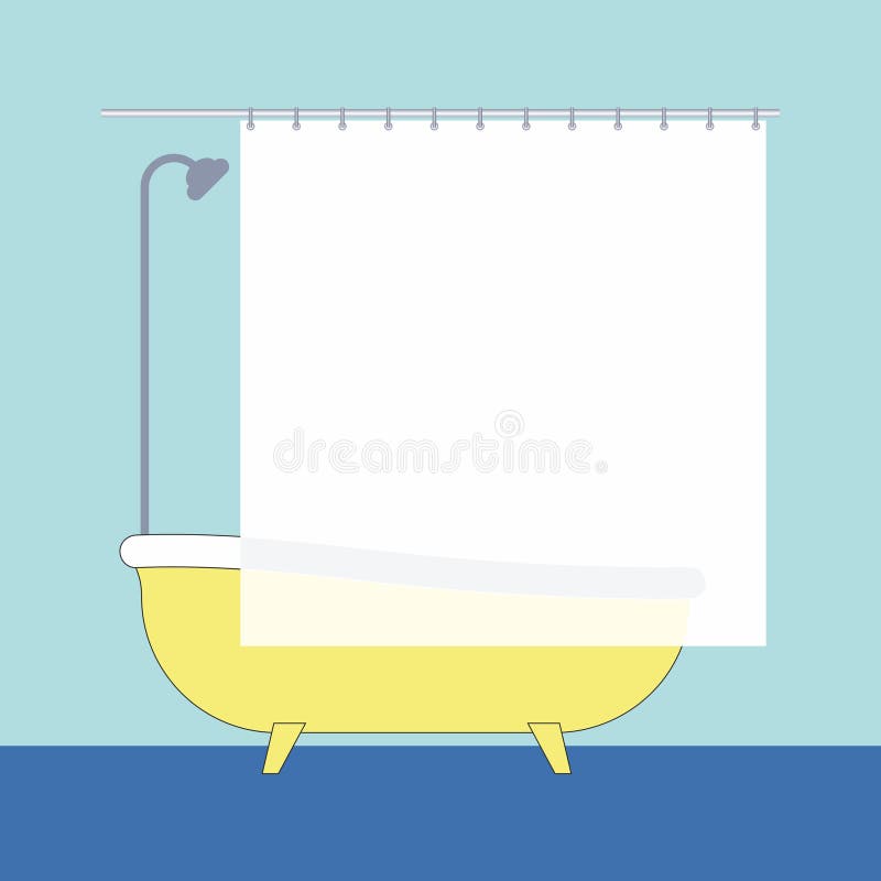 Shower Curtain Design Stock Illustrations 5 467 Shower Curtain Design