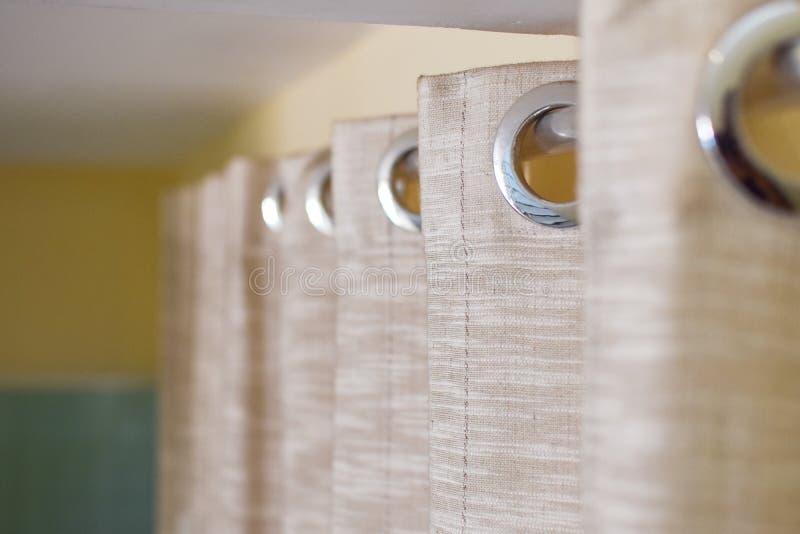 Curtain close-up stock image. Image of pattern, ligth - 228088523