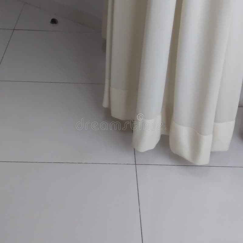Curtain Hospital Floor White Clean Stock Image - Image of clean ...