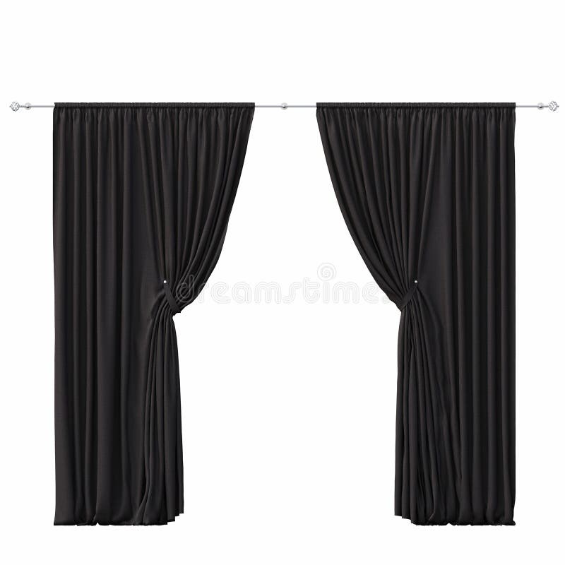 Black Curtain Png