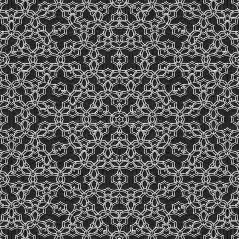 Curtain Lace Seamless Generated Texture Stock Illustration ...