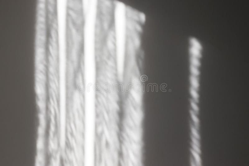 Curtain Shadow on a White Wall, Abstract Background Stock Image - Image ...