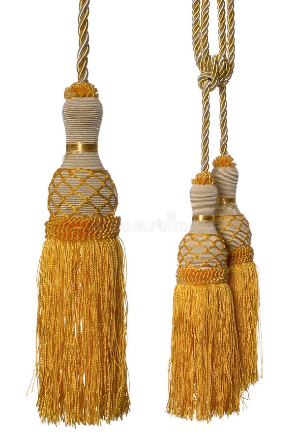 Beautiful tassels stock photo. Image of classical, path - 22015256