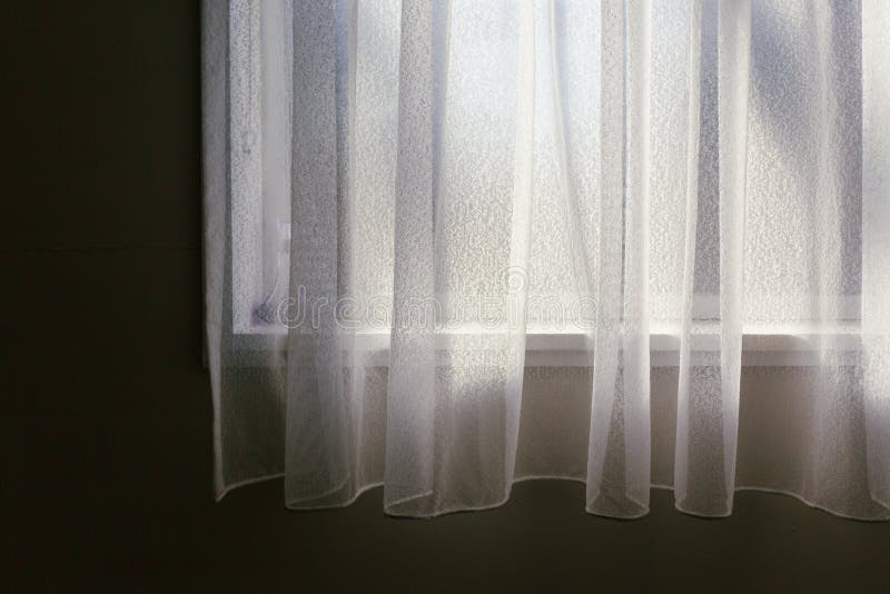 Sunlight through Curtains stock image. Image of space, decor - 207295