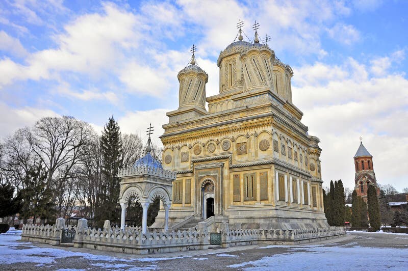 Arges Monastery, Romania stock image. Image of eastern - 21348717