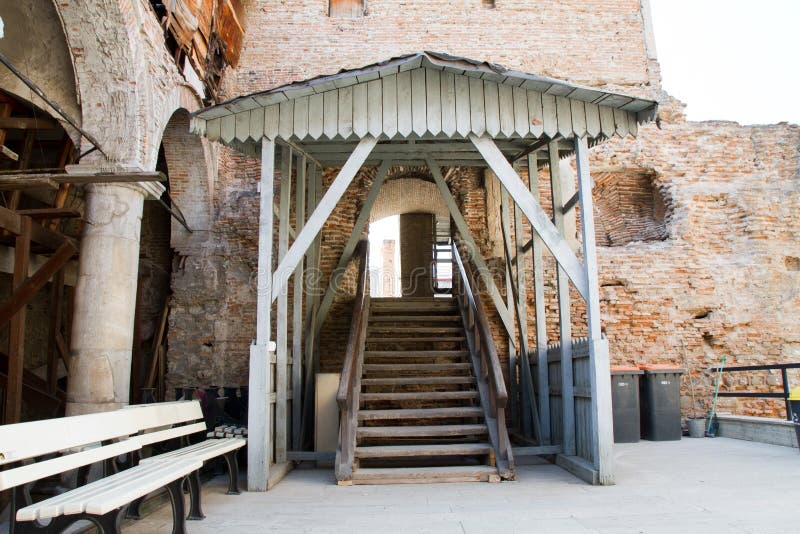 Curtea Veche (the Old Princely Court), Bucharest Editorial Image ...