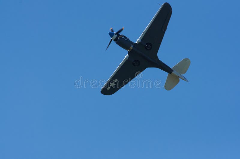 Curtiss P-40 Kittyhawk Fighter Airplane Editorial Image - Image of ...