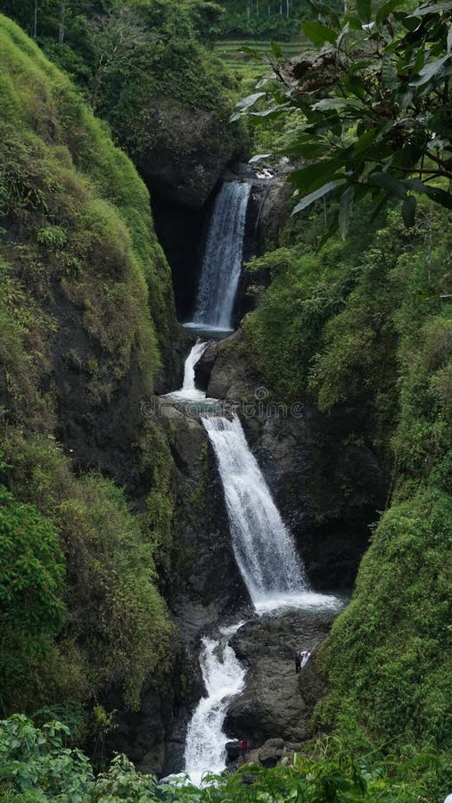 Curug Jagapati stock photo. Image of jagapati, stream - 272570486