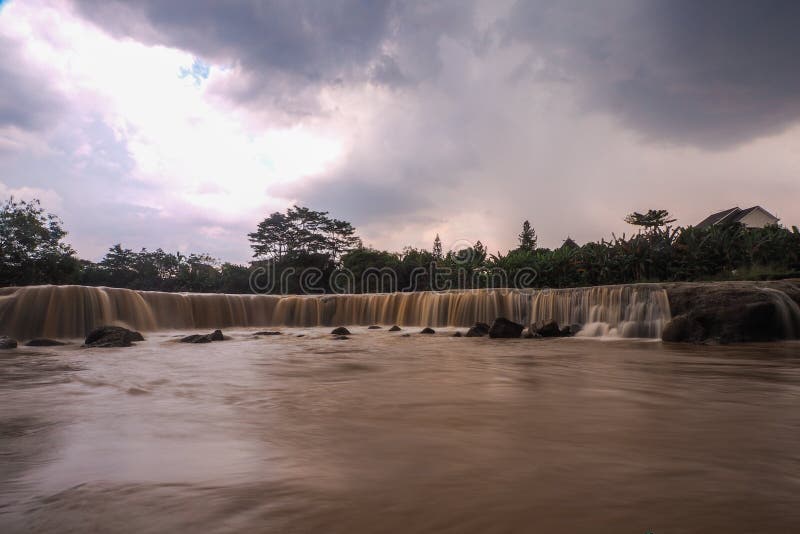 Curug Parigi stock photo. Image of bekasi, curug, parigi - 77830848