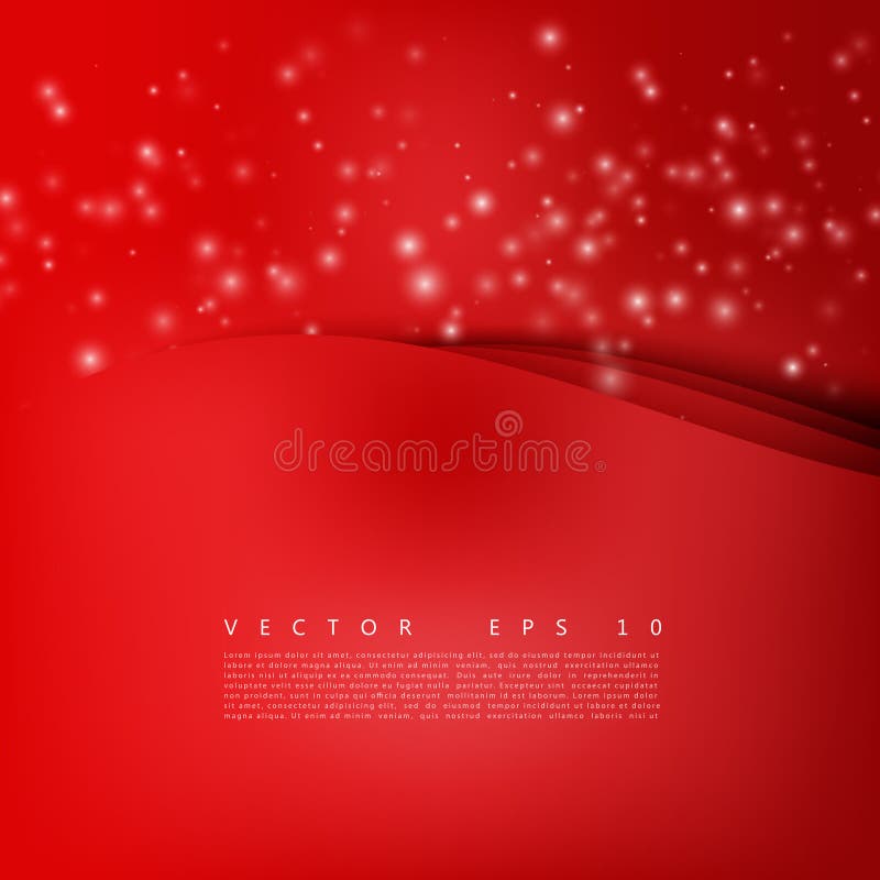 Curva roja del fondo ilustración del vector. Ilustración de onda - 64953668