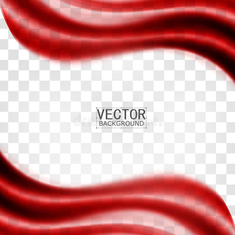 Curva roja del fondo ilustración del vector. Ilustración de fluir ...