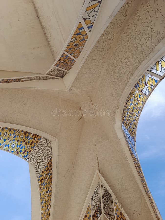 Curve arch gate of mosque stock photo. Image of aesthetic - 360171814