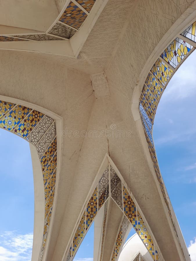 Curve arch gate of mosque stock photo. Image of grand - 360171806