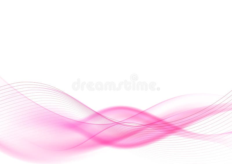 Curve and Blend Light Pink Abstract Background 002 Stock Illustration ...