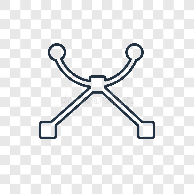 S Curve Concept Vector Linear Icon on Transparent Backg Stock Vector ...