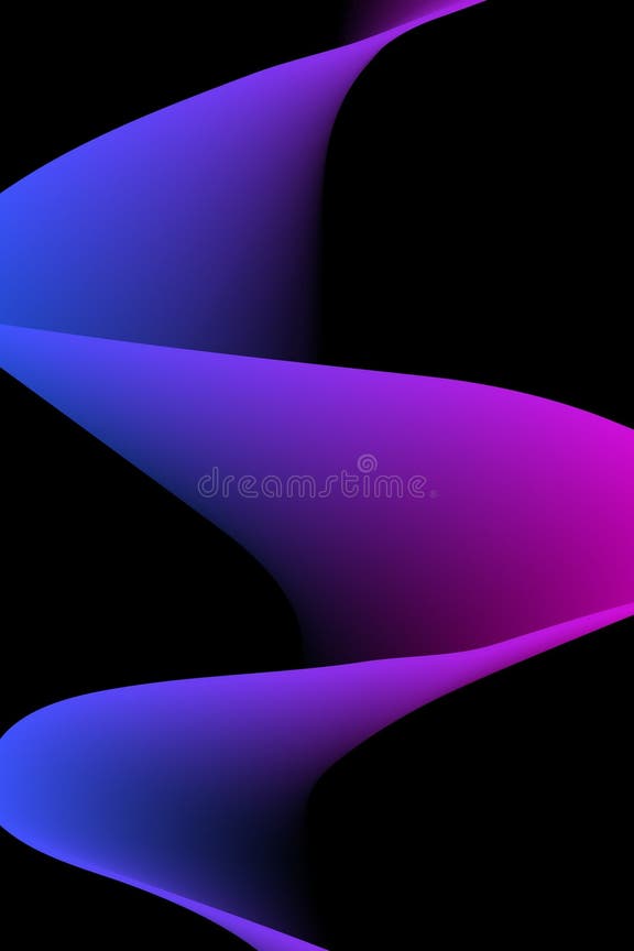Curve Gradient Background Graphic for Illustration Stock Illustration ...