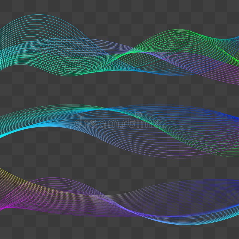 Curve gradient lines stock vector. Illustration of brochure - 133325476