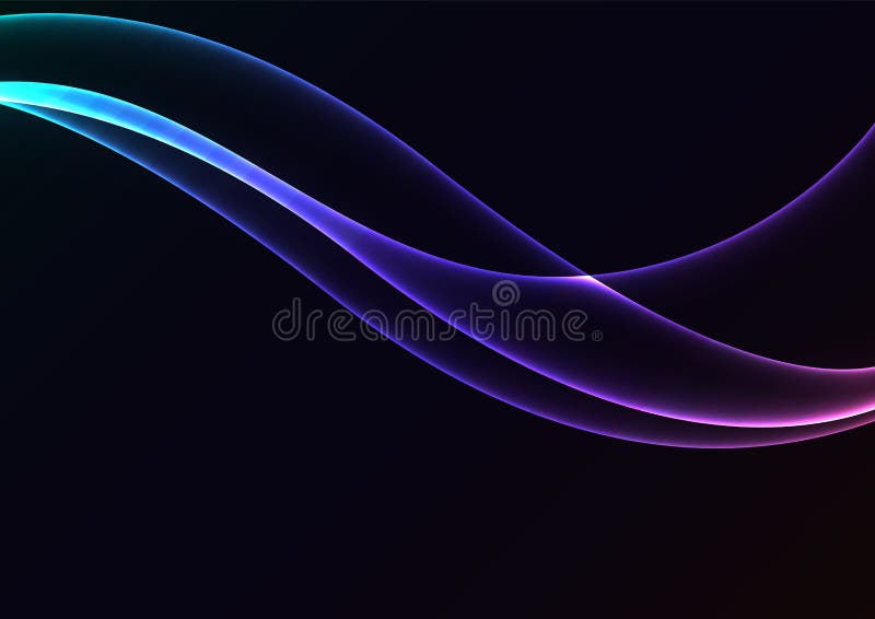 Curve Layer Abstract Background Stock Vector - Illustration of overlay ...