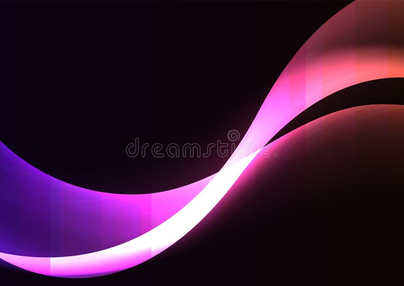 Curve Layer Abstract Background Stock Vector - Illustration of overlap ...