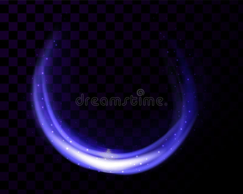 Curve light effect stock vector. Illustration of flash - 268630141