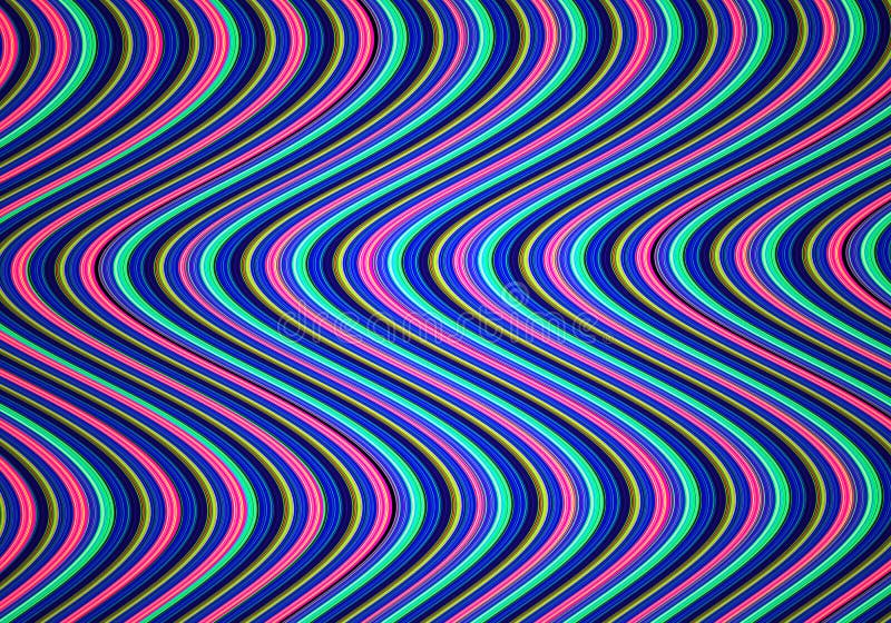 Curve lines colorful stock illustration. Illustration of background ...