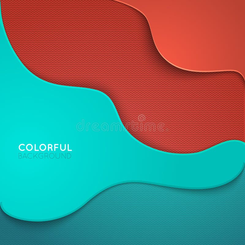 Curve Lines Shadow Overlap 3D Dimension Stock Vector - Illustration of ...