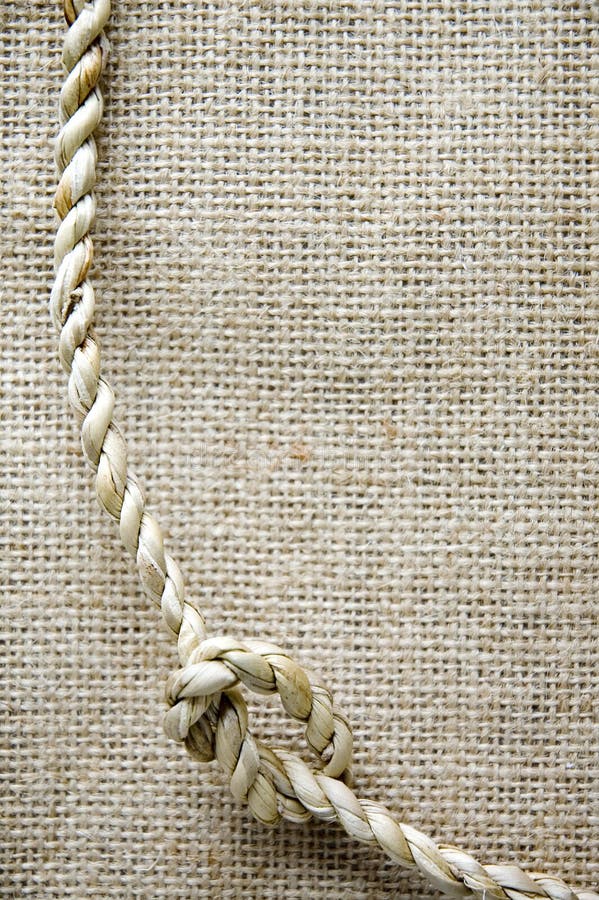 Curve of natural rope stock image. Image of rope, swag - 41441235