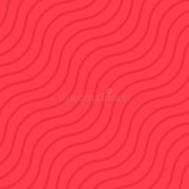 Curve Repeat Line Pattern, Graphic Abstract Retro Template, Art Vector ...