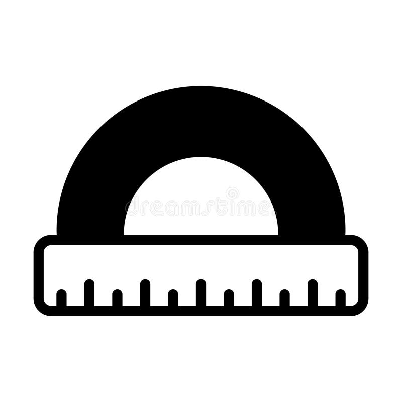 Curve ruler icon stock vector. Illustration of vector - 259912934