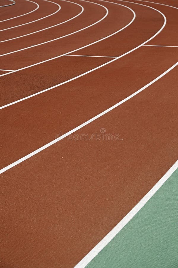 Curve, running track stock image. Image of olympic, racetrack - 25413041