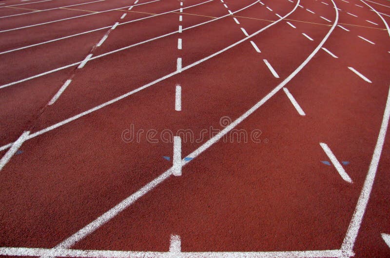 Curve, running track stock image. Image of olympic, racetrack - 25413041