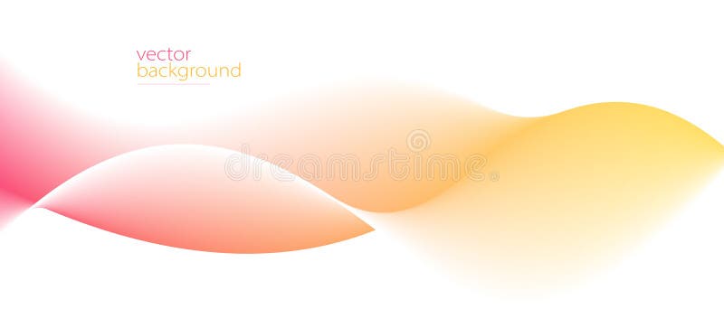 Curve Shape Flow Vector Abstract Background in Dark Blue Gradient ...