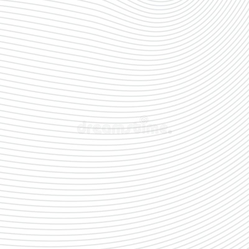 Curve Stripes White Texture Background Stock Vector - Illustration of ...