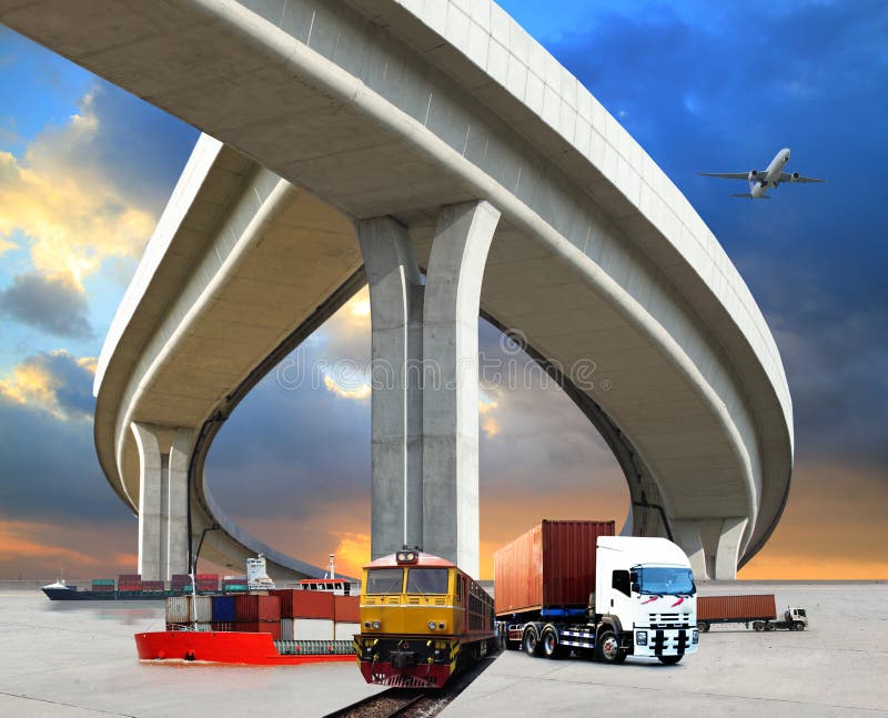 Transportation, Import-export and Logistics Concept, Stock Image ...