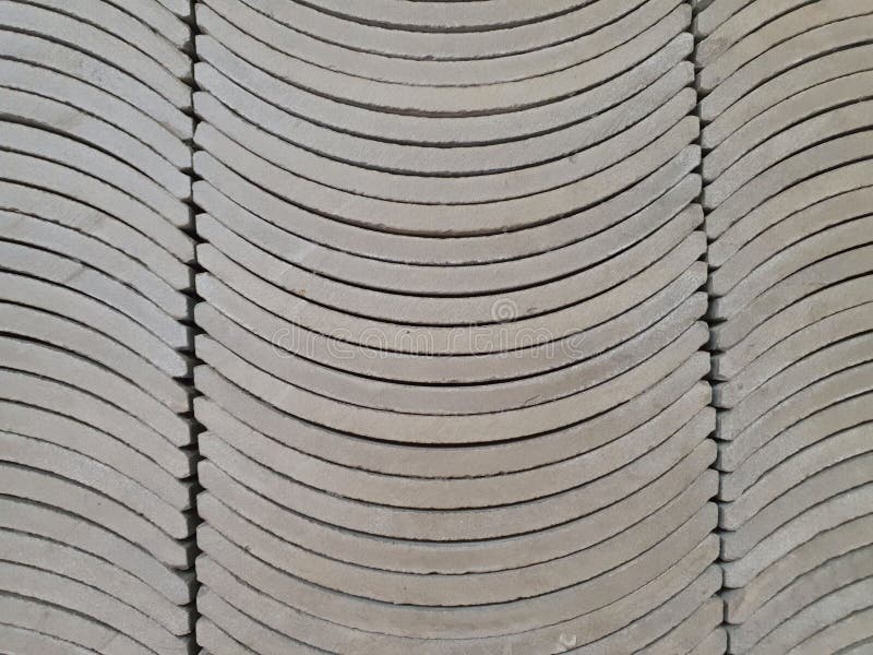 Curve tile layers stock image. Image of architecture - 261519785