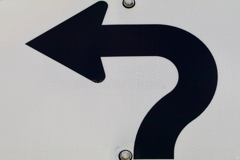 Curve turn stock photo. Image of right, left, post, advice - 98271692